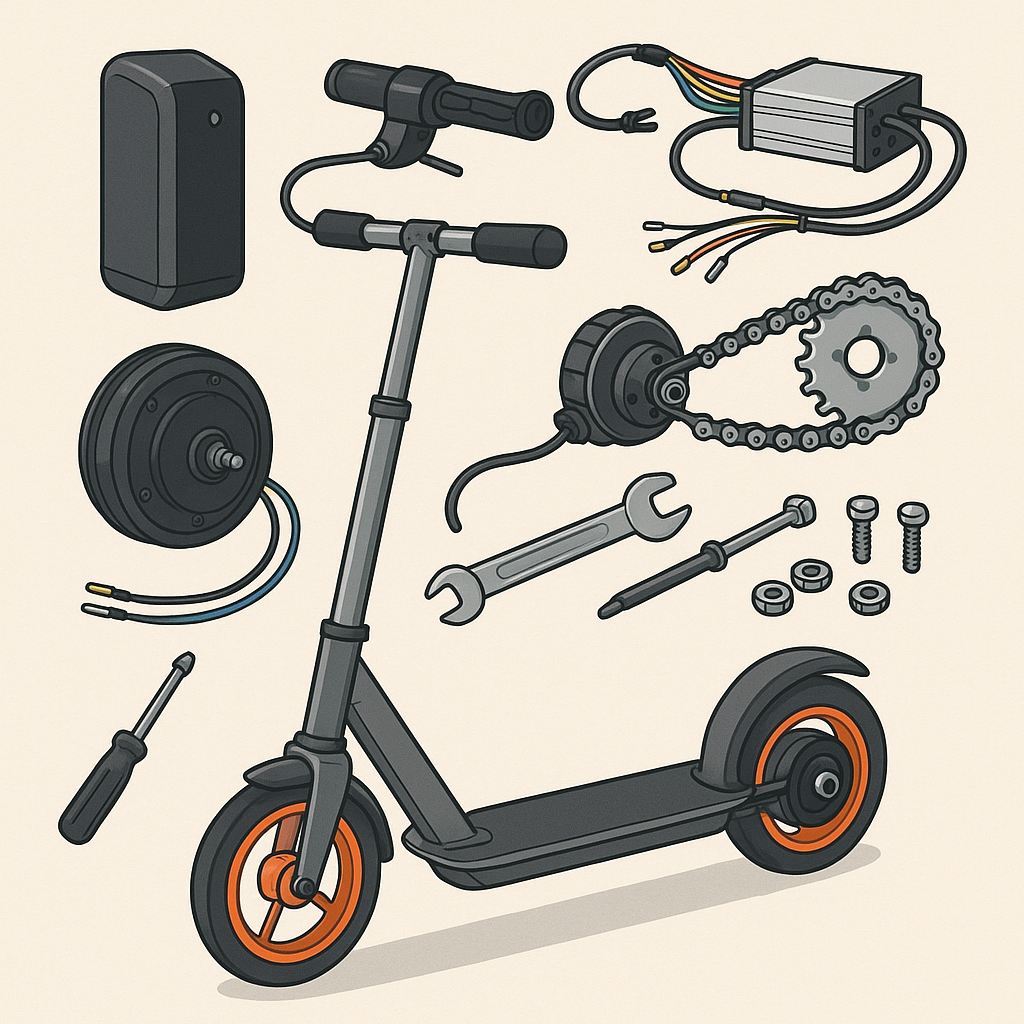 Homemade Electric Scooter Plans