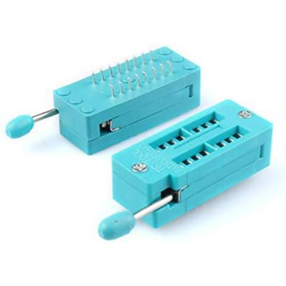 16 Pin Socket – Universal ZIF IC Locking Seat 2.54 mm