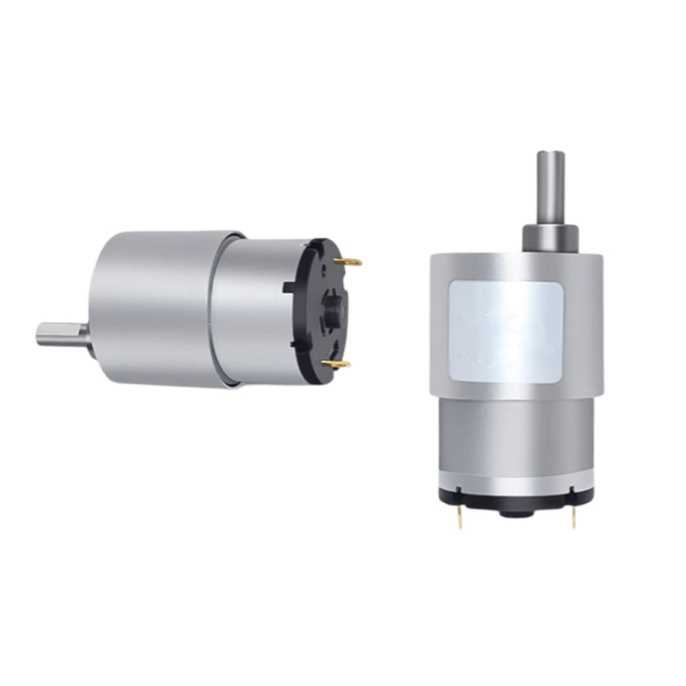 DC 6V 66RPM 37GB520 High Torque Geared Motor - Side D-Shaft, 37mm