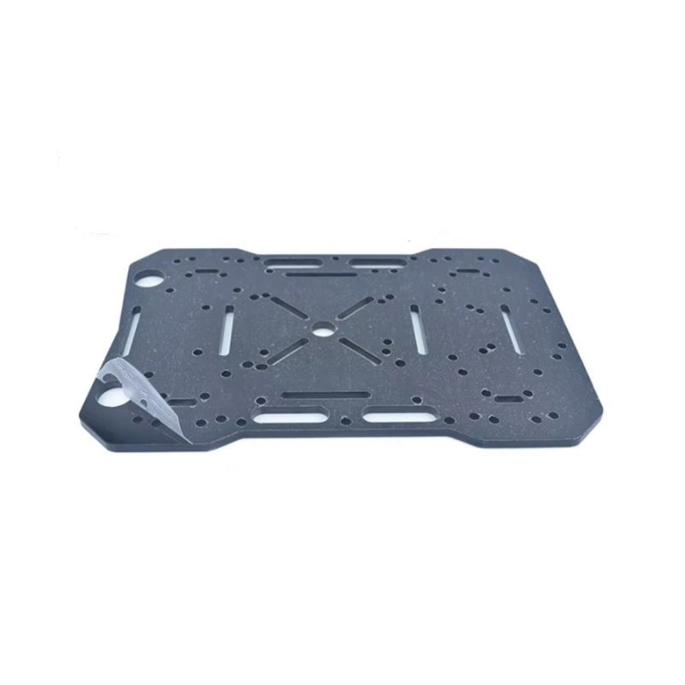 4 Wheel Robot Chassis – 4WD Acrylic Single Layer Robot Base