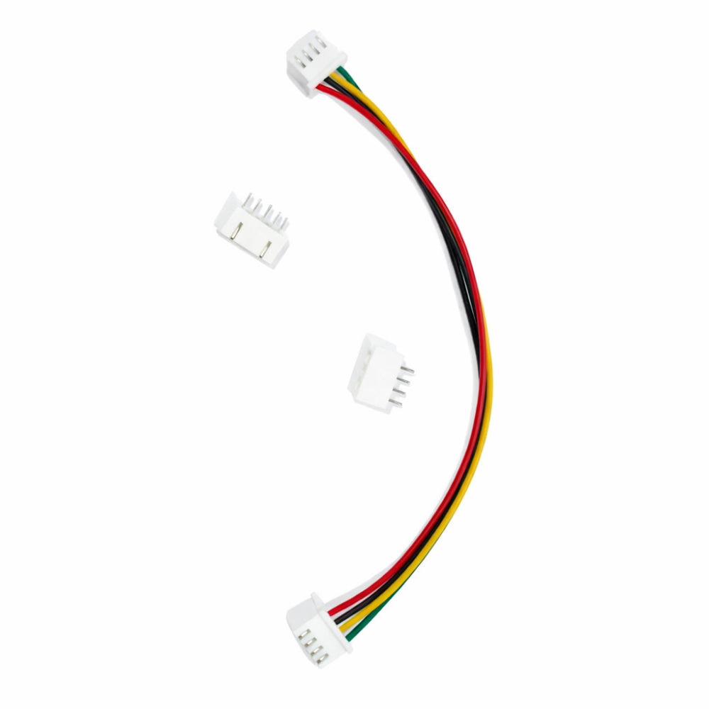 Buy 4P Locking Pin Pitch 2.54mm Connector Single Head, Straight Male ...