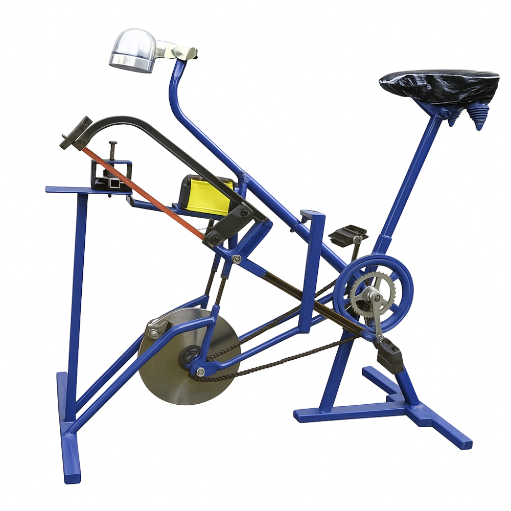 Bicycle Cutting Machine – Manual Metal Cutting Project Model