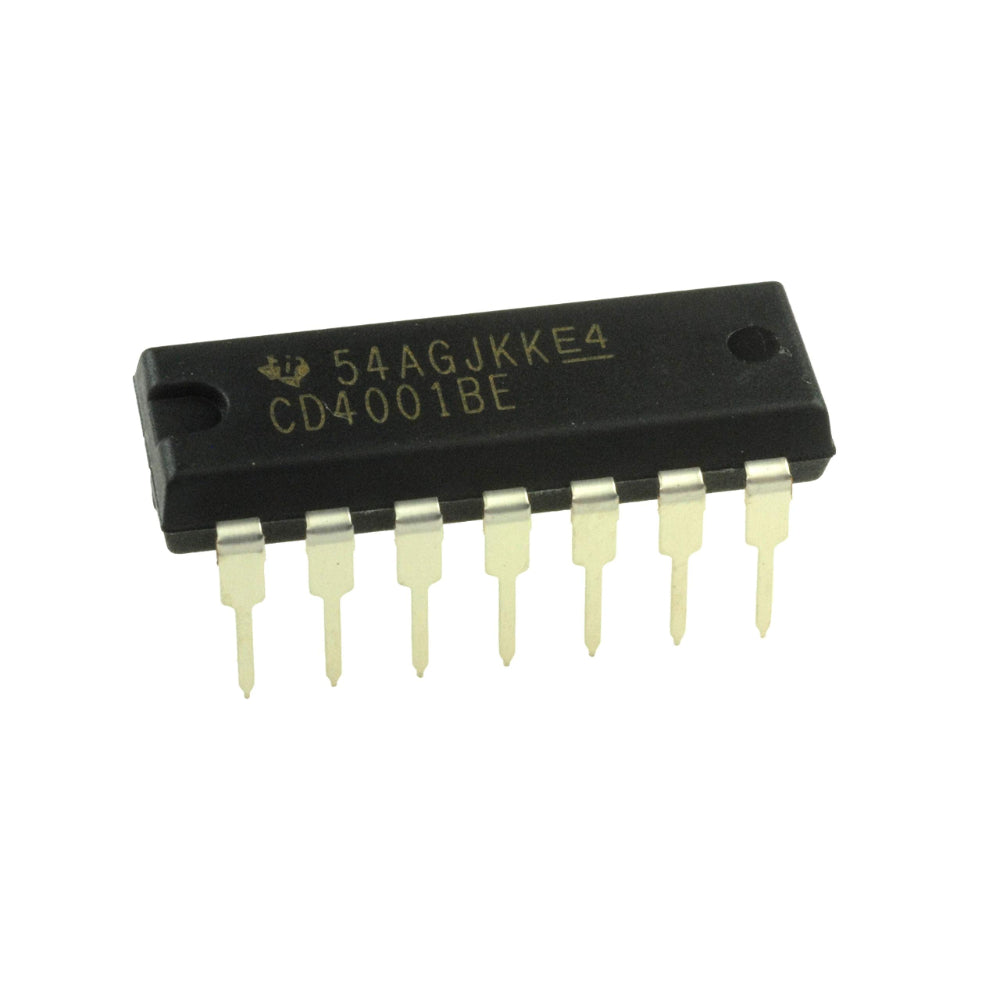CD4001 Quad 2 Input NOR Gate IC DIP-14