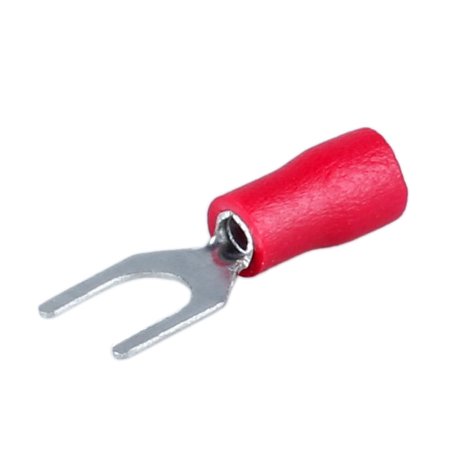 Insulated Copper Crimp Cable Connector Fork U Shape Terminal Red/Blue
