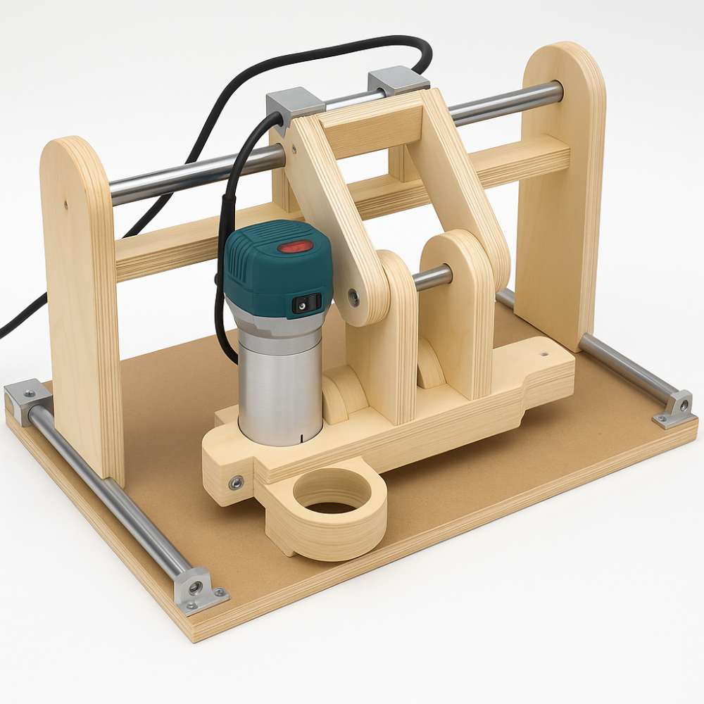 DIY Router Copy Carver Duplicator for Woodworking