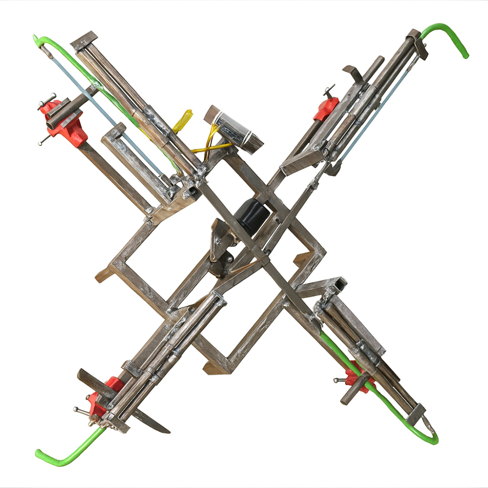 Four Way Hacksaw Machine – Working, Features & Applications | KitsGuru