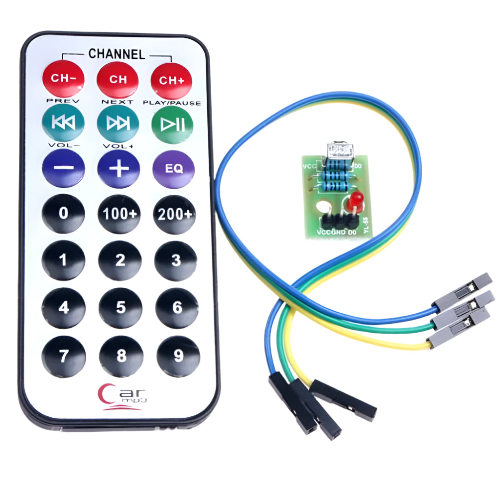 3 Piece Set Hx1838 Infrared Ir Wireless Remote Control Module Without