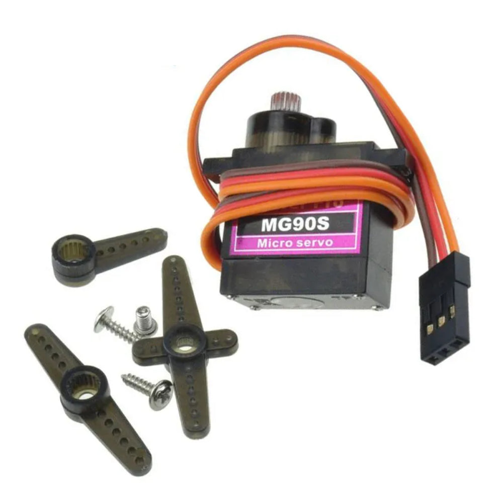 MG90S 180 Degree/360 Degree Full Metal Gear Servo Motor