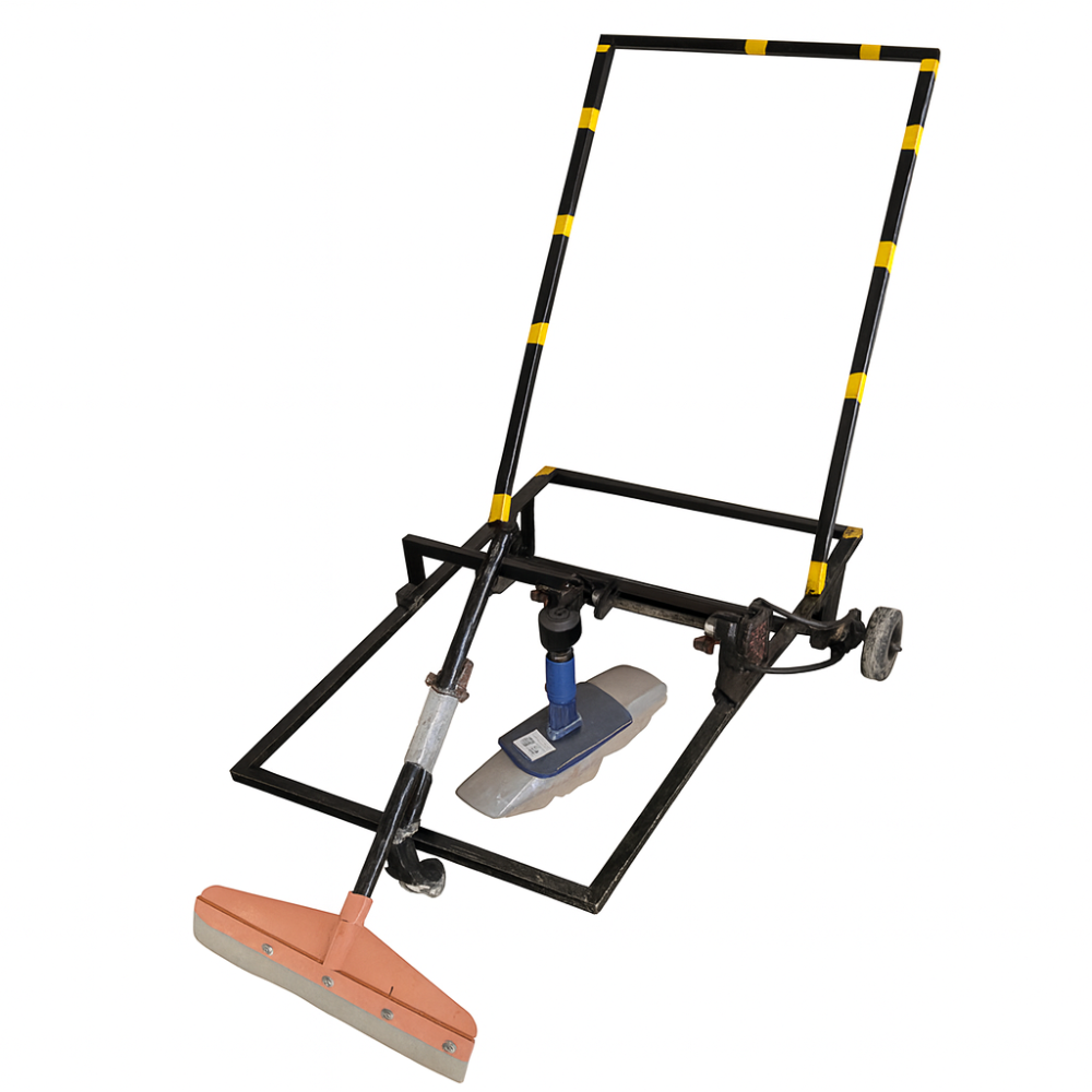Manual Floor Crane for Heavy Lifting & Material Handling