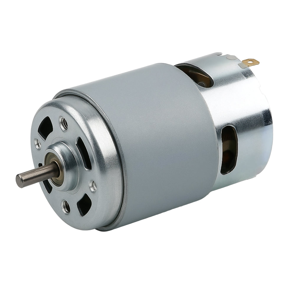 RS895 High Power DC Motor 12V–24V 5000–10000RPM – Large Torque, Low No
