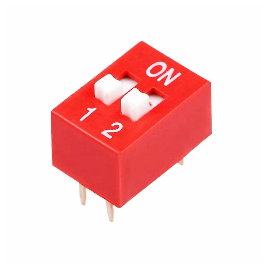 2 Way Slide Switch 2.54mm Pitch