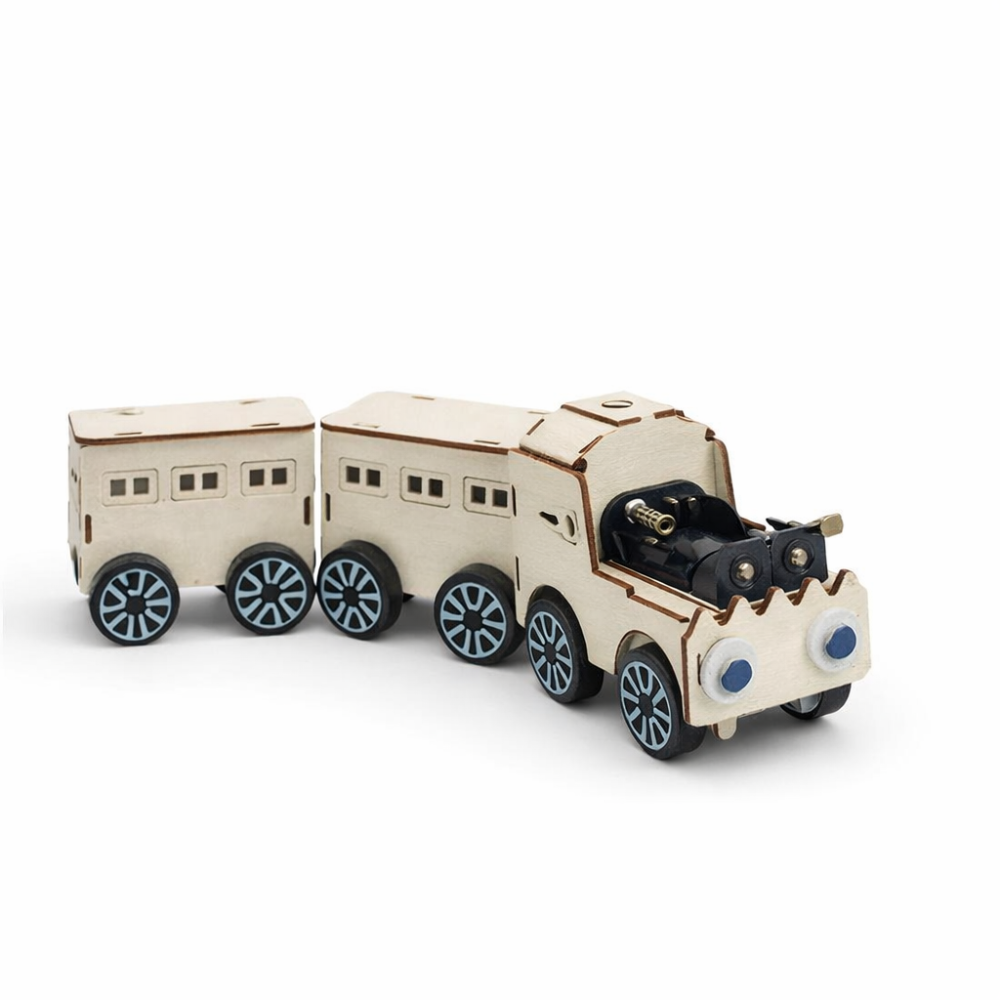 DIY Small Train Toy STEM Kit | Magic Milk Experiment