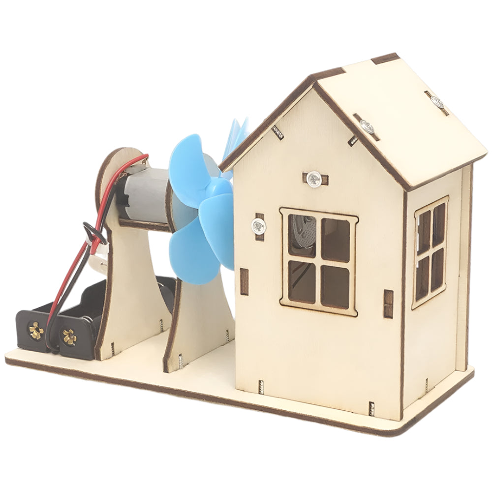 DIY Wind Power Station STEM Science Working Model