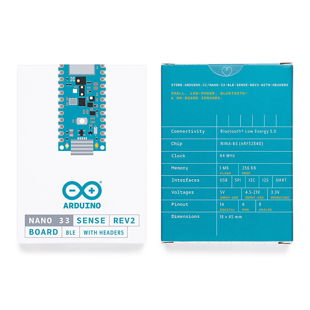 Original Arduino Nano 33 Iot With Headers Ignite Sensor Based Iot