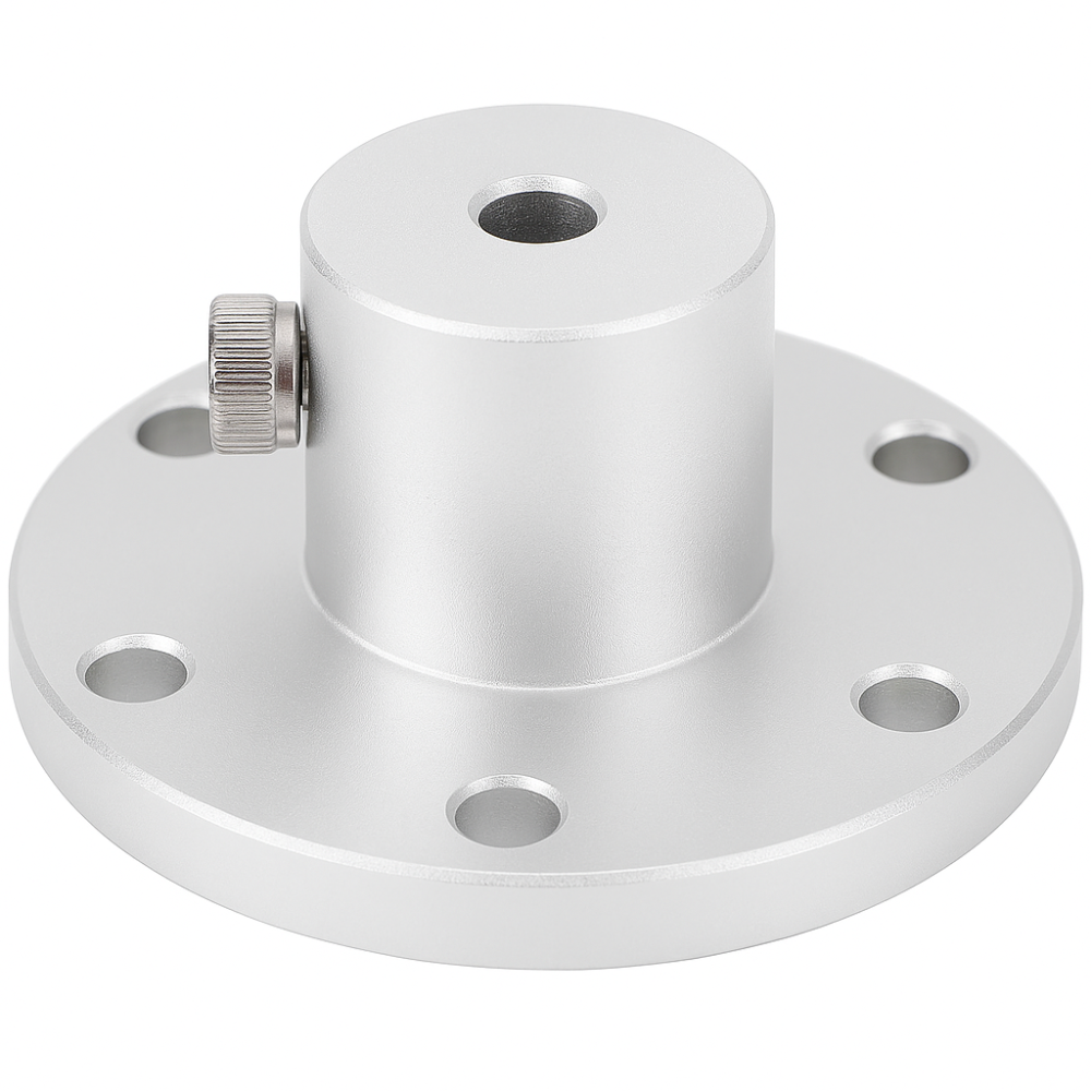 Shaft Flange Coupling for 6mm Motor Shaft | Aluminum Adapter