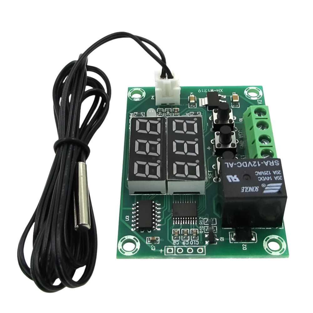 W1219 NTC Temp Sensor 12V Digital Temperature Controller