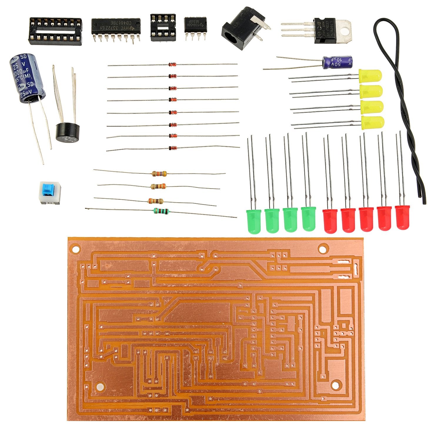 Buy 4 Way Traffic Light Science kit in India