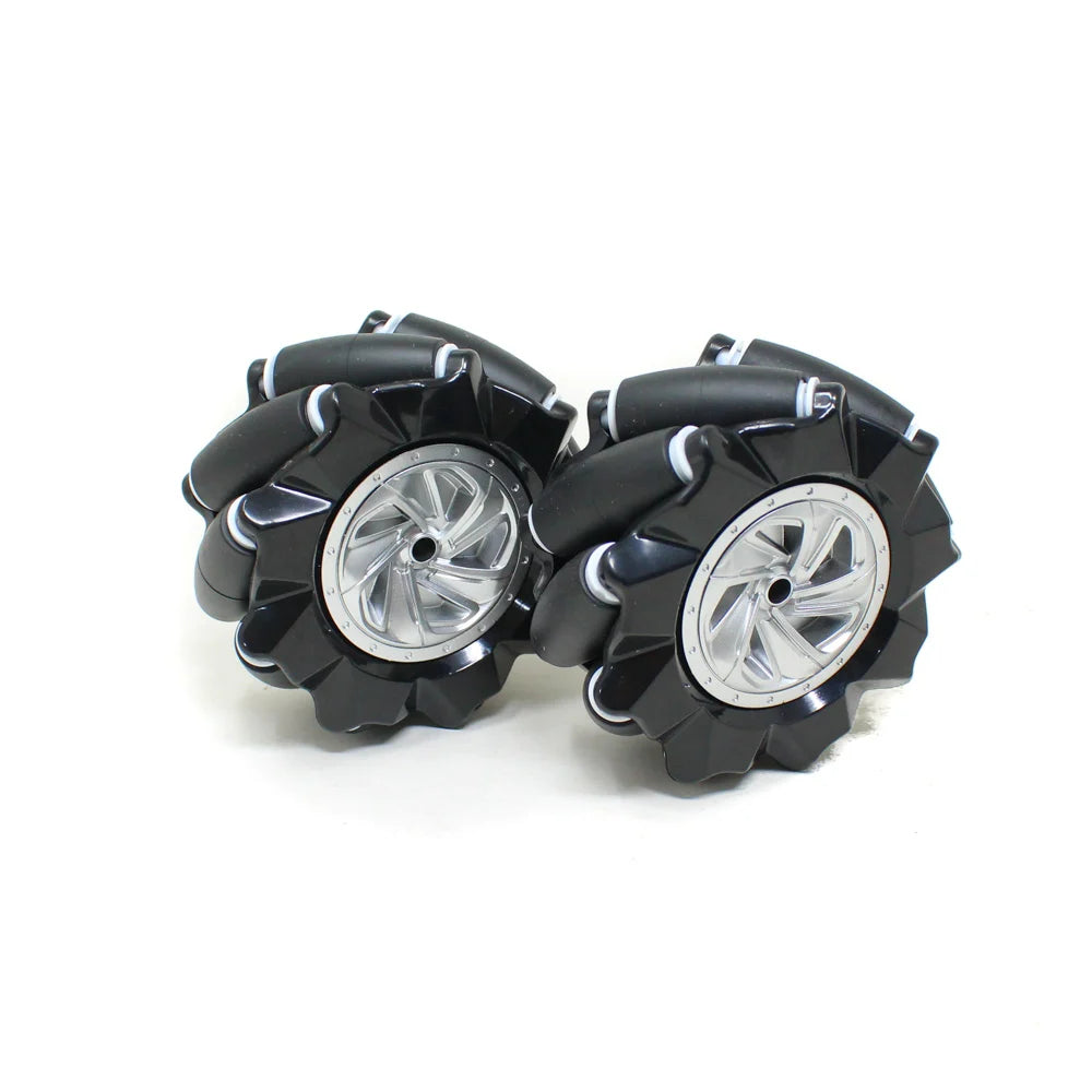 Mecanum wheel Omnidirectional wheel 80mm - Black @ KitsGuru