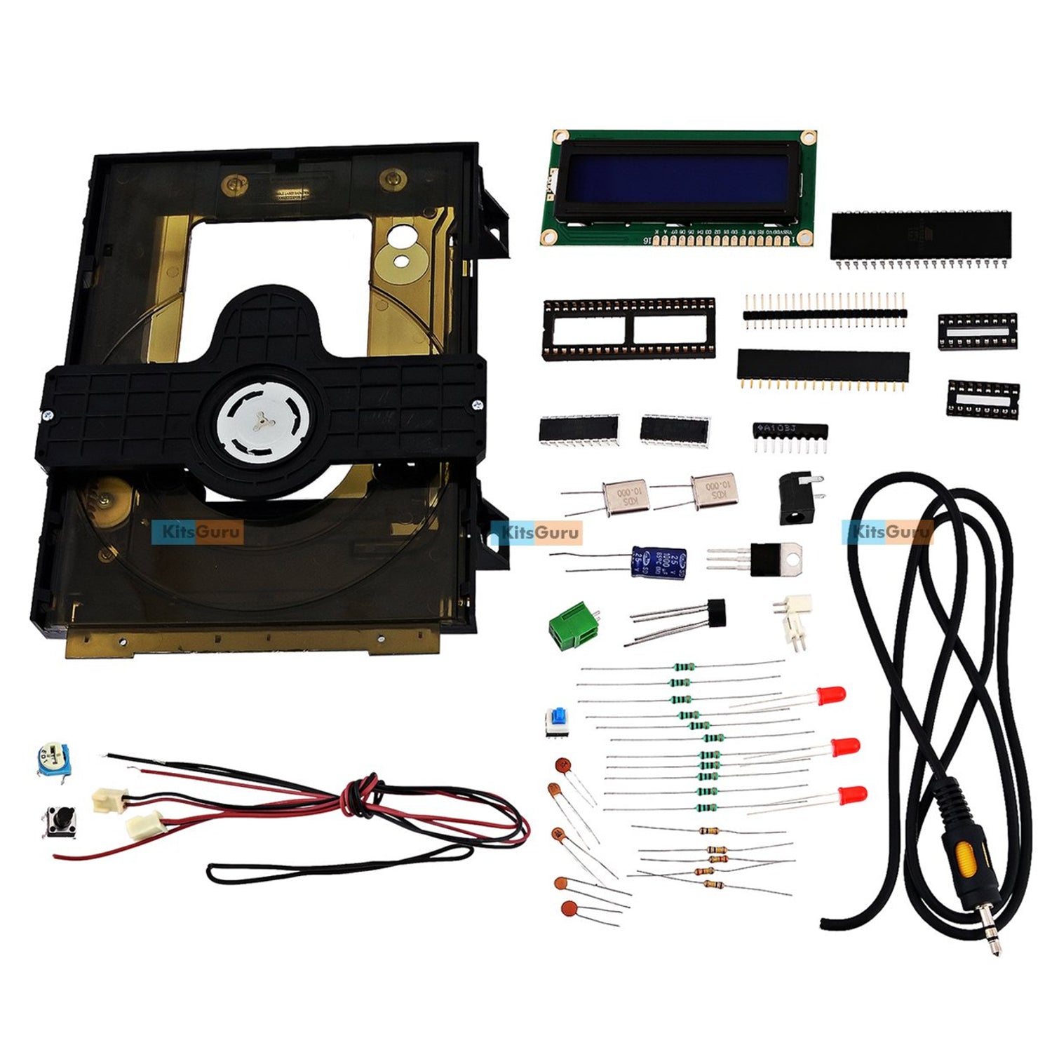 DIY Kit DTMF Controlled Door Lock System || KitsGuru