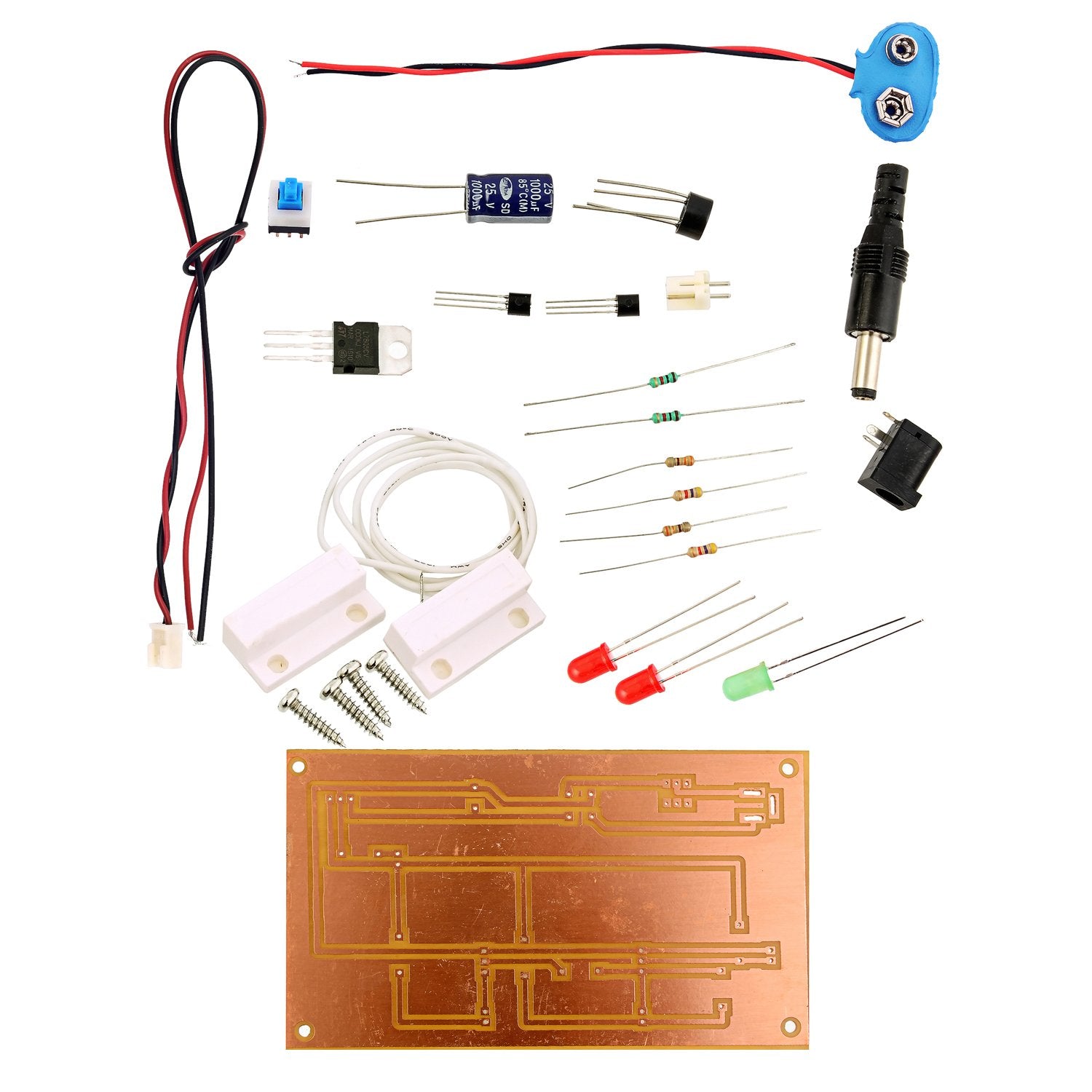 DIY Kit - Door/Open Close Indicator : LGKT108 Easy Electronic Projects