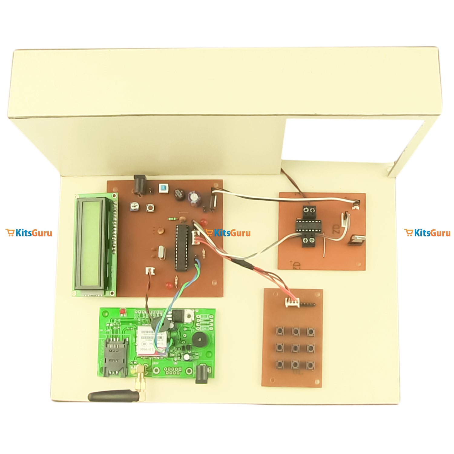 Buy Now : DIY GSM Based Access controlled lock @KitsGuru