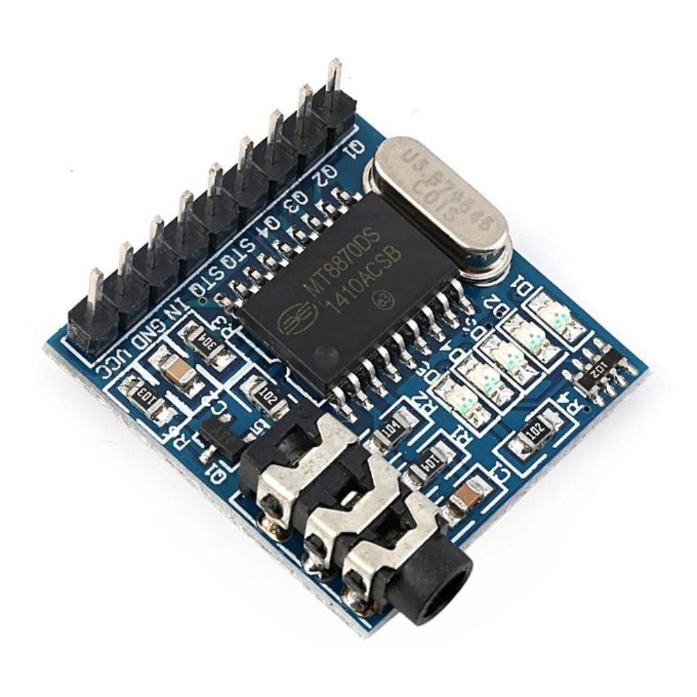 MT8870 DTMF Audio/Speech Decoding Telephone Module – Buy Online India ...