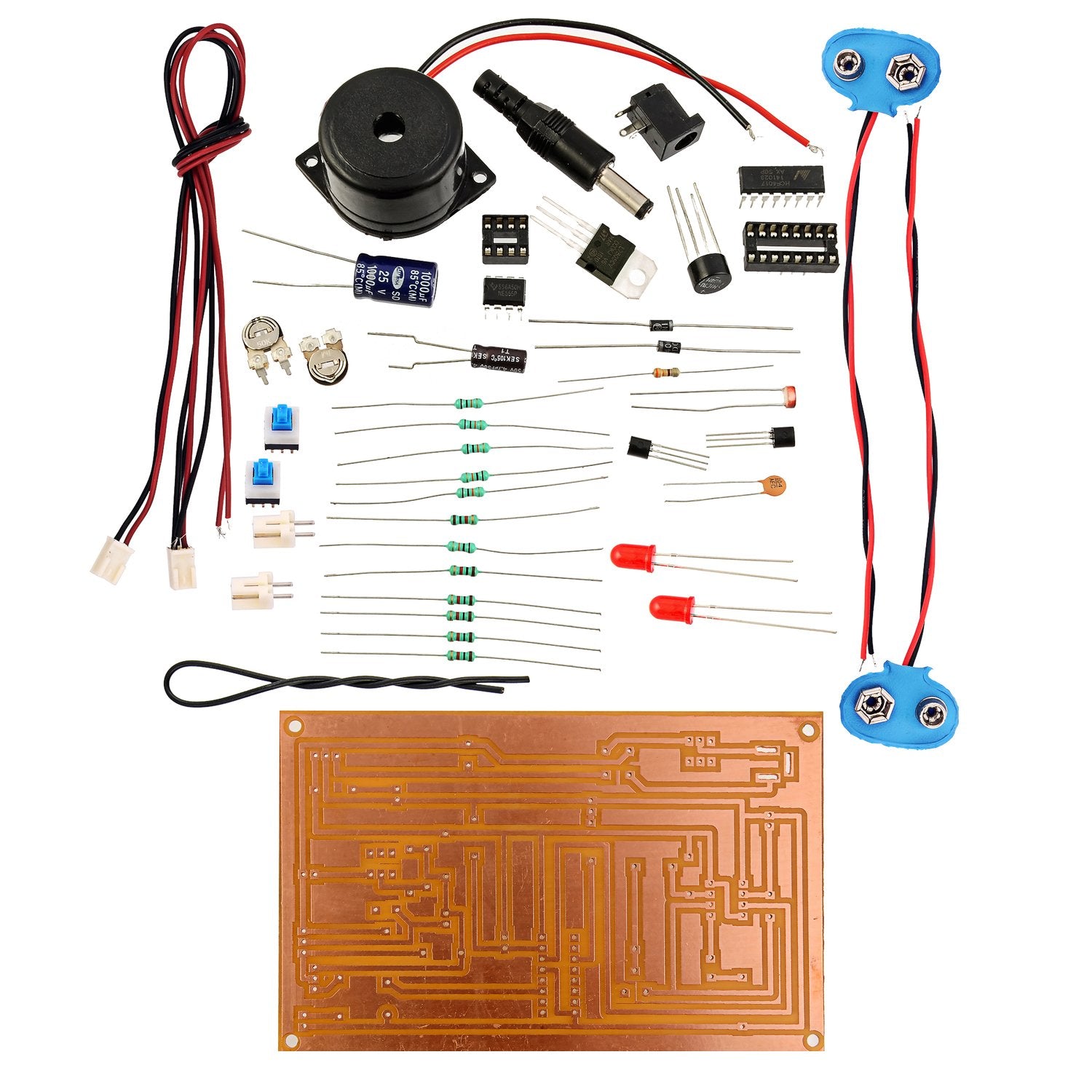 DIY Kit - LED Night Lamp with Power-On Reminder