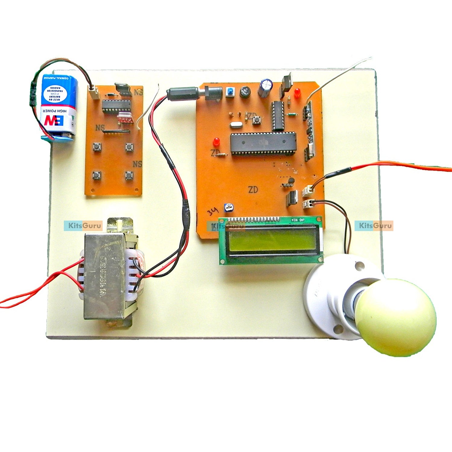 DIY KIT Wireless AC Fan Regulator || KitsGuru