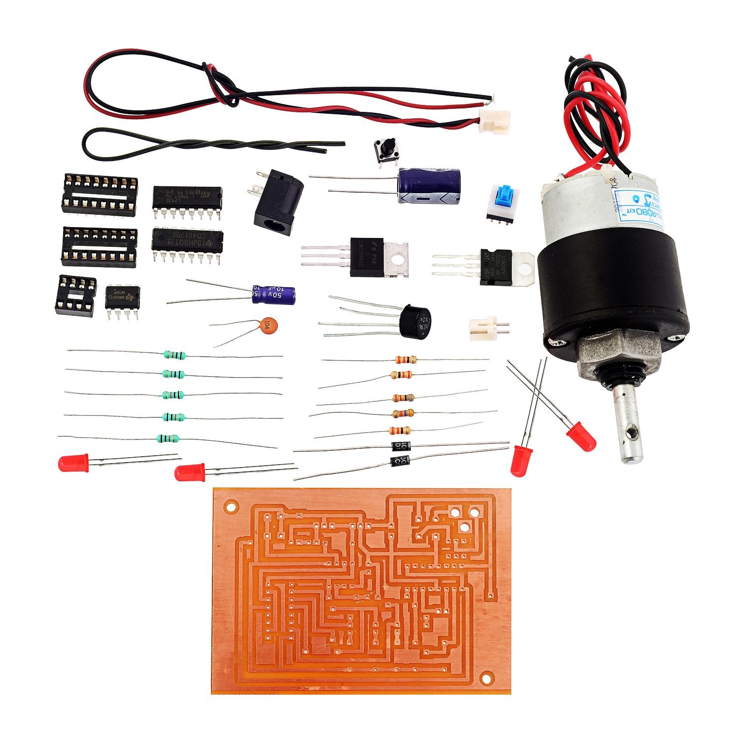DC Motor Control Using A single Switch