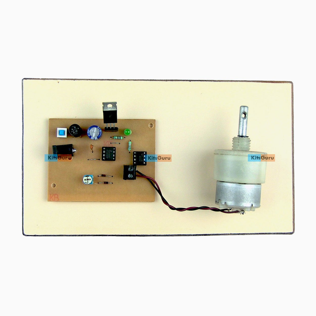 DIY h-bridge with pwm using 555 timer kit || KitsGuru