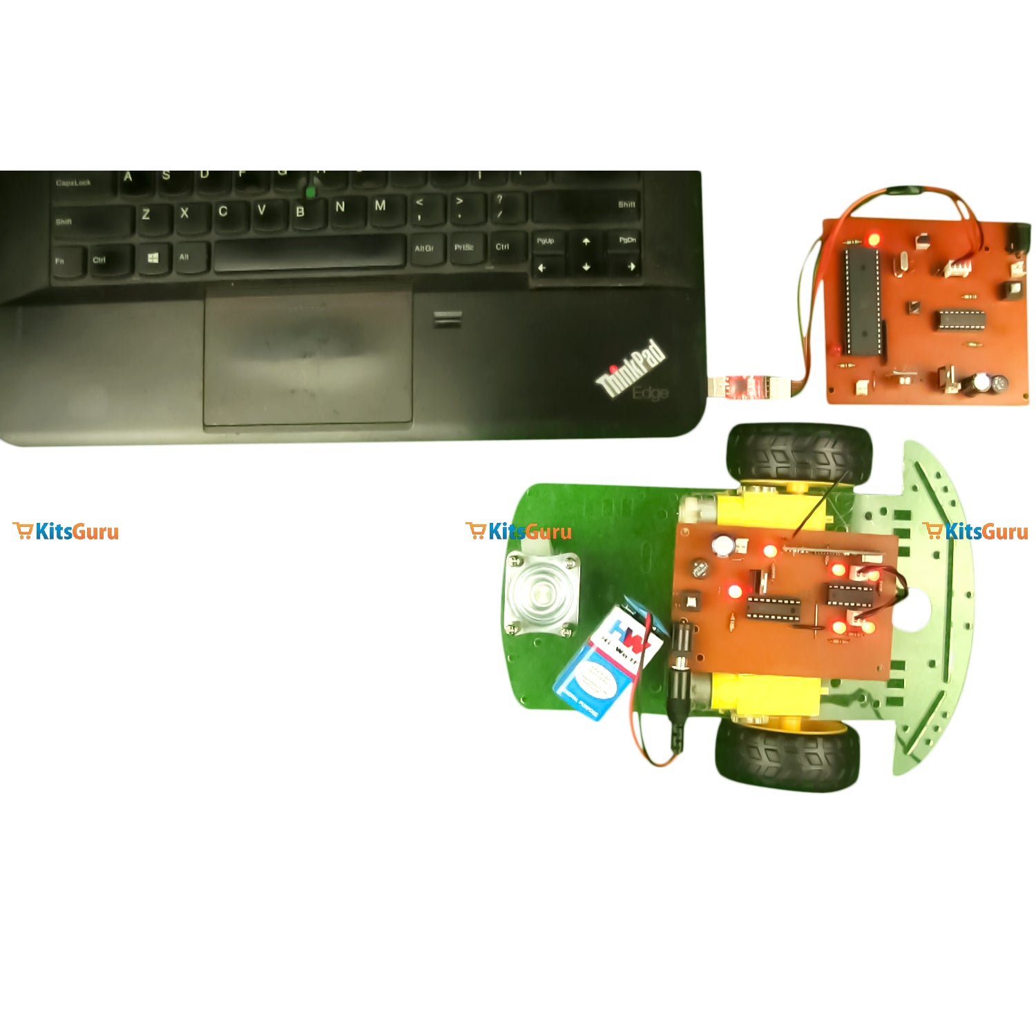 Buy Laptop controlled wireless robot in India