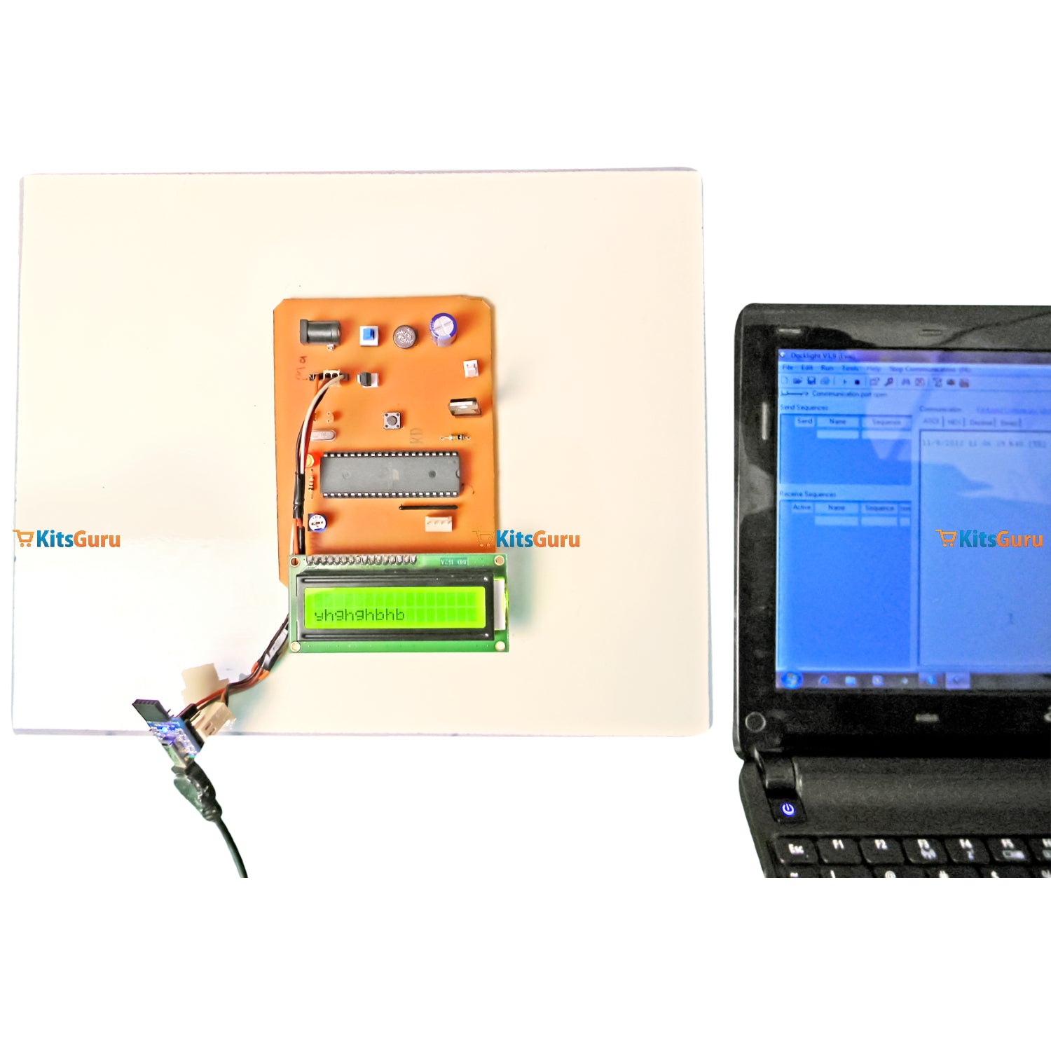 DIY KIT controlled scrolling message display || KitsGuru