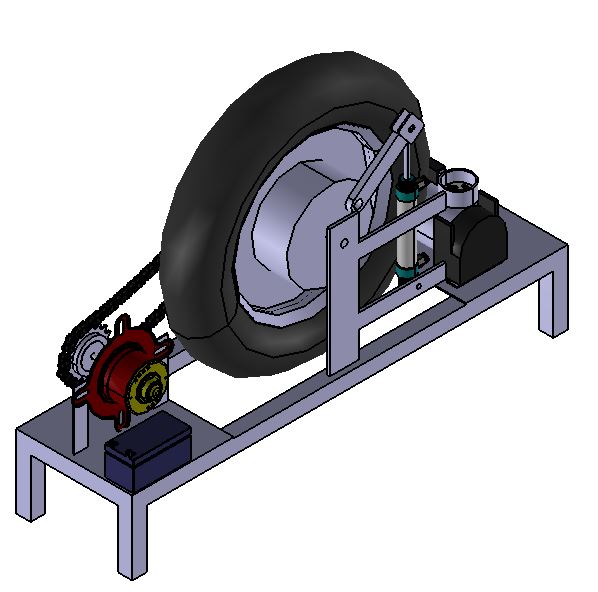 Mechanical Project : Automatic Pneumatic Braking System || KitsGuru
