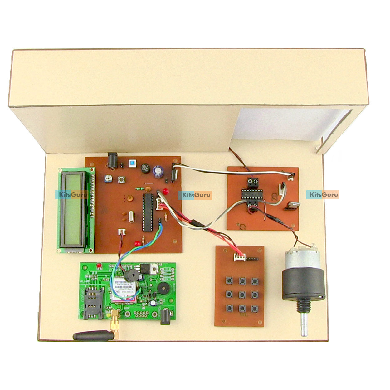 Buy Now : DIY Electronic lock based security system @KitsGuru
