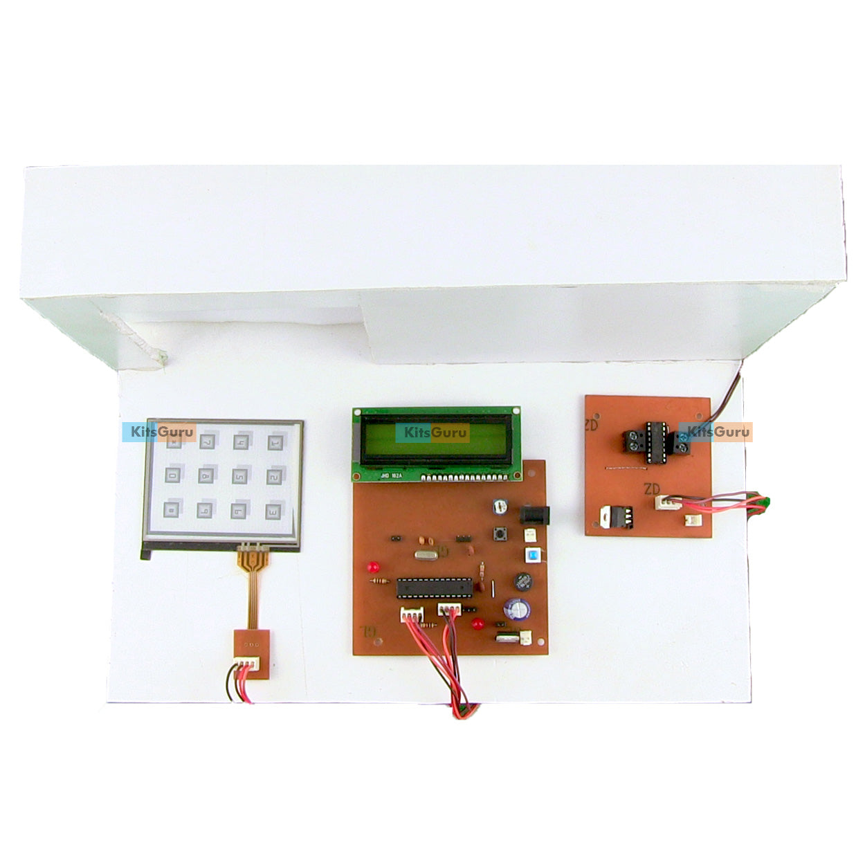 2 Level Security System With Password And Pattern Using Touch Screen