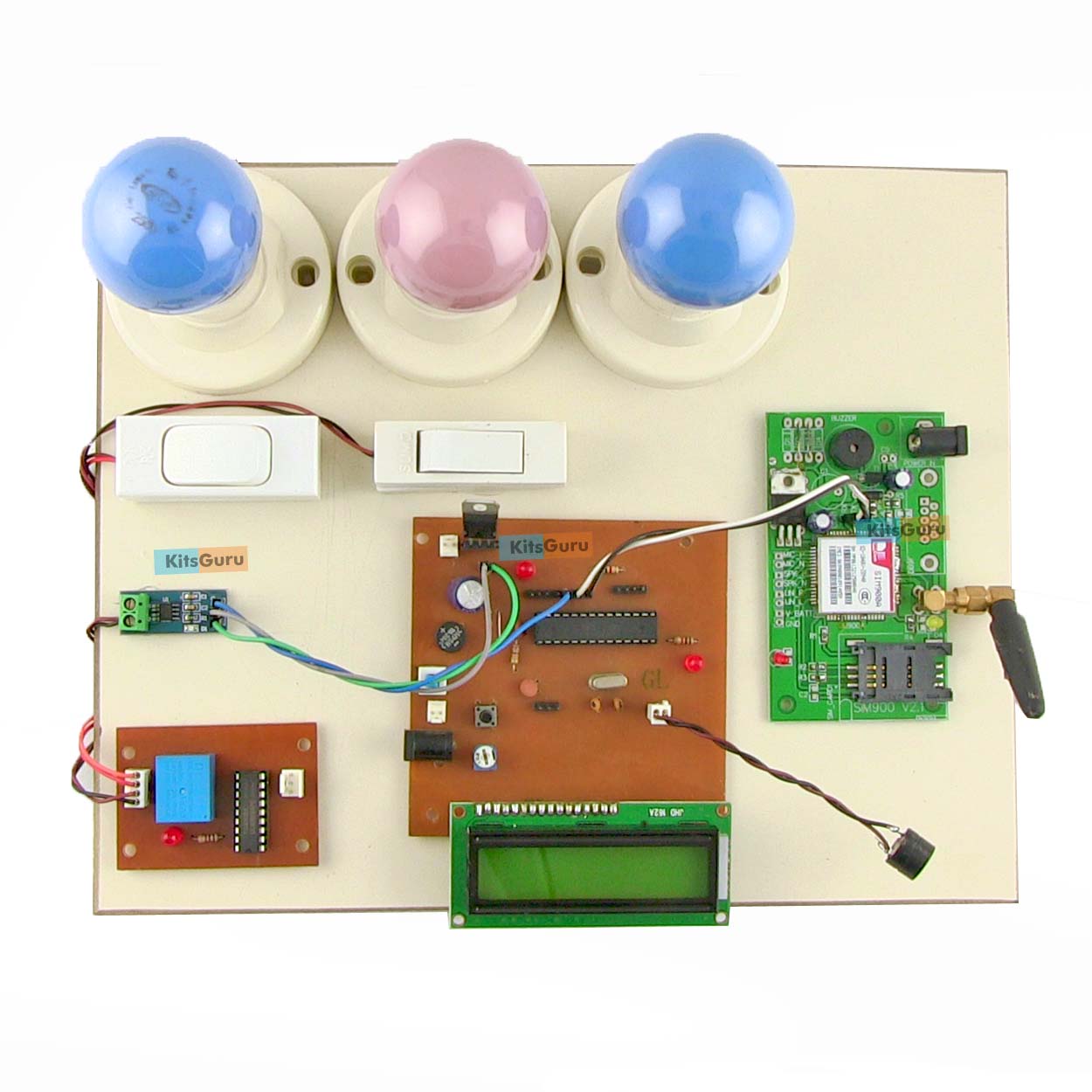 Postpaid energy management system using GSM.