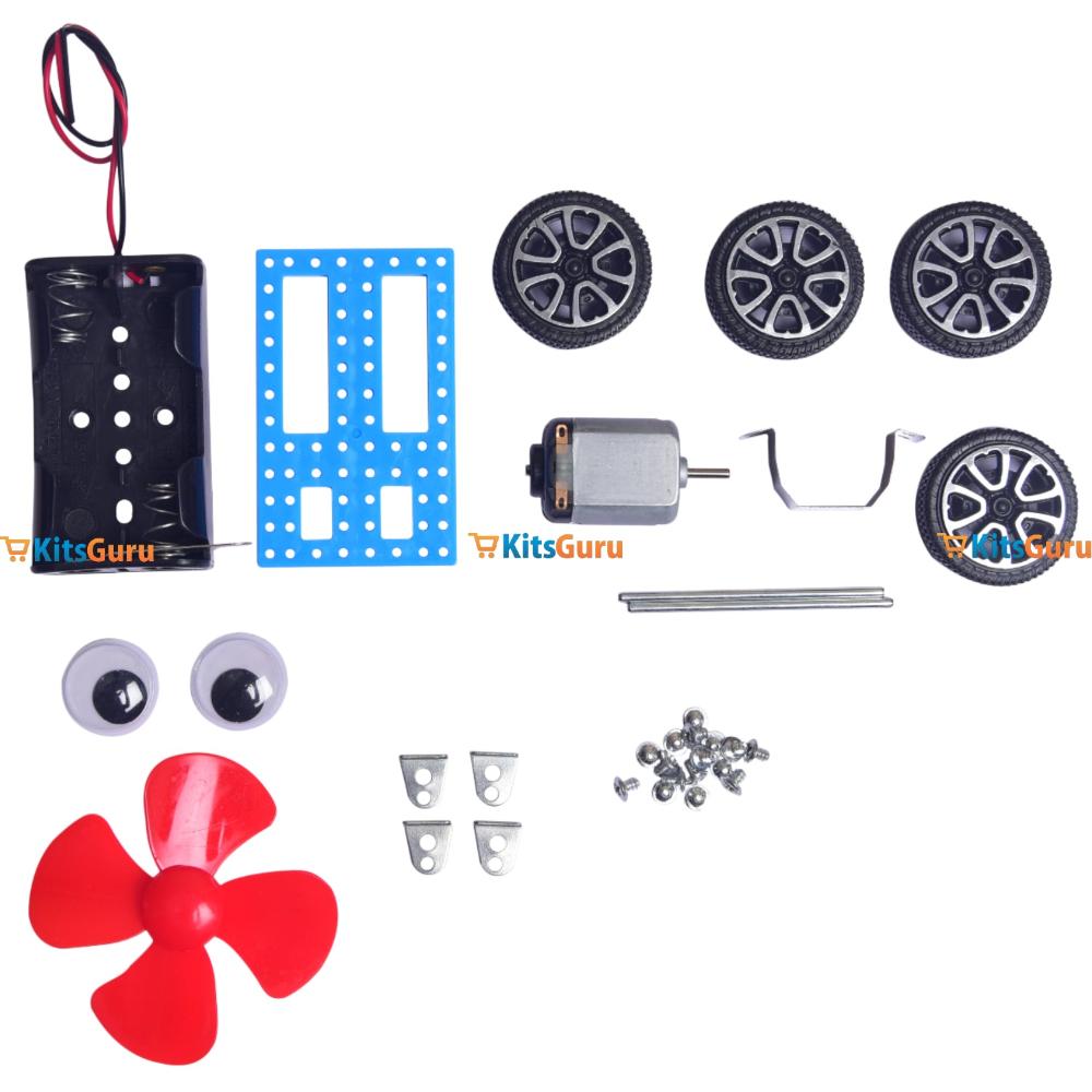 DIY Aerodynamic Trolley for Fun Science Experiments Learning