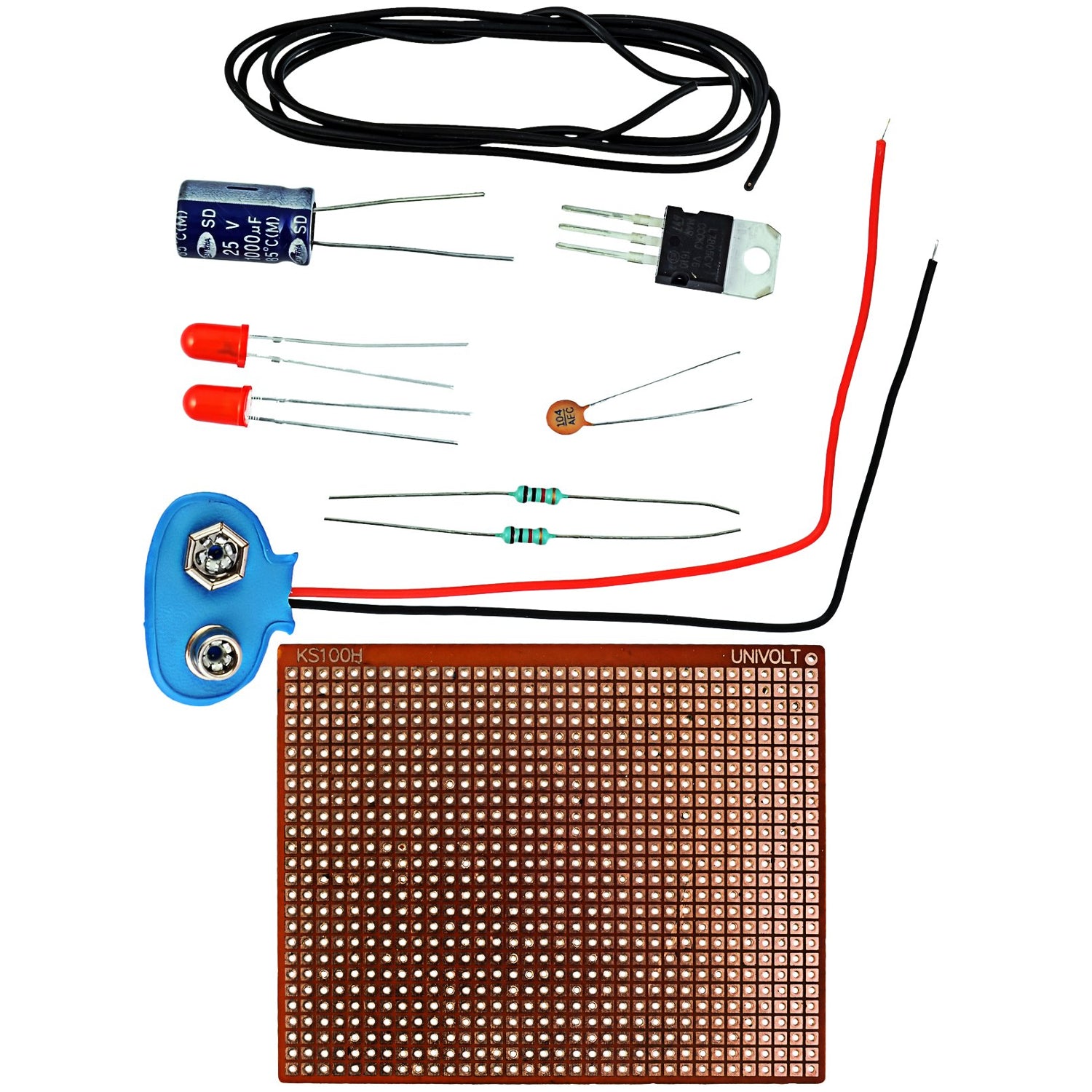 DIY Kit : Voltage Regulator || KitsGuru